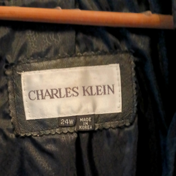 Jackets & Coats | Vintage Charles Klein Leather Floor Length Trench ...